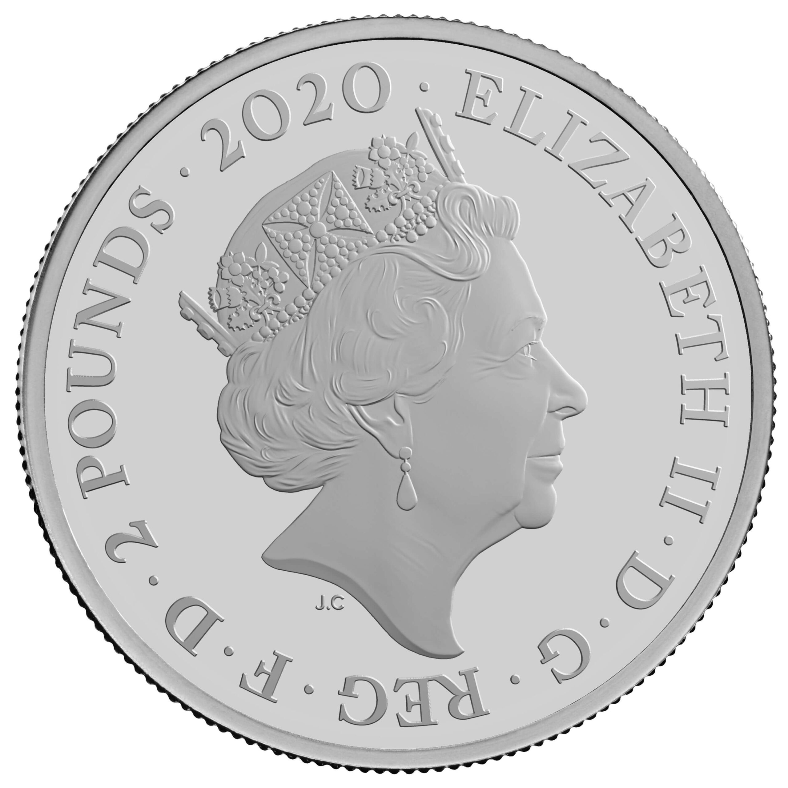 2 Pounds 2020 Cosmos Of Collectibles 2 Pounds 2020 Cosmos Of Collectibles
