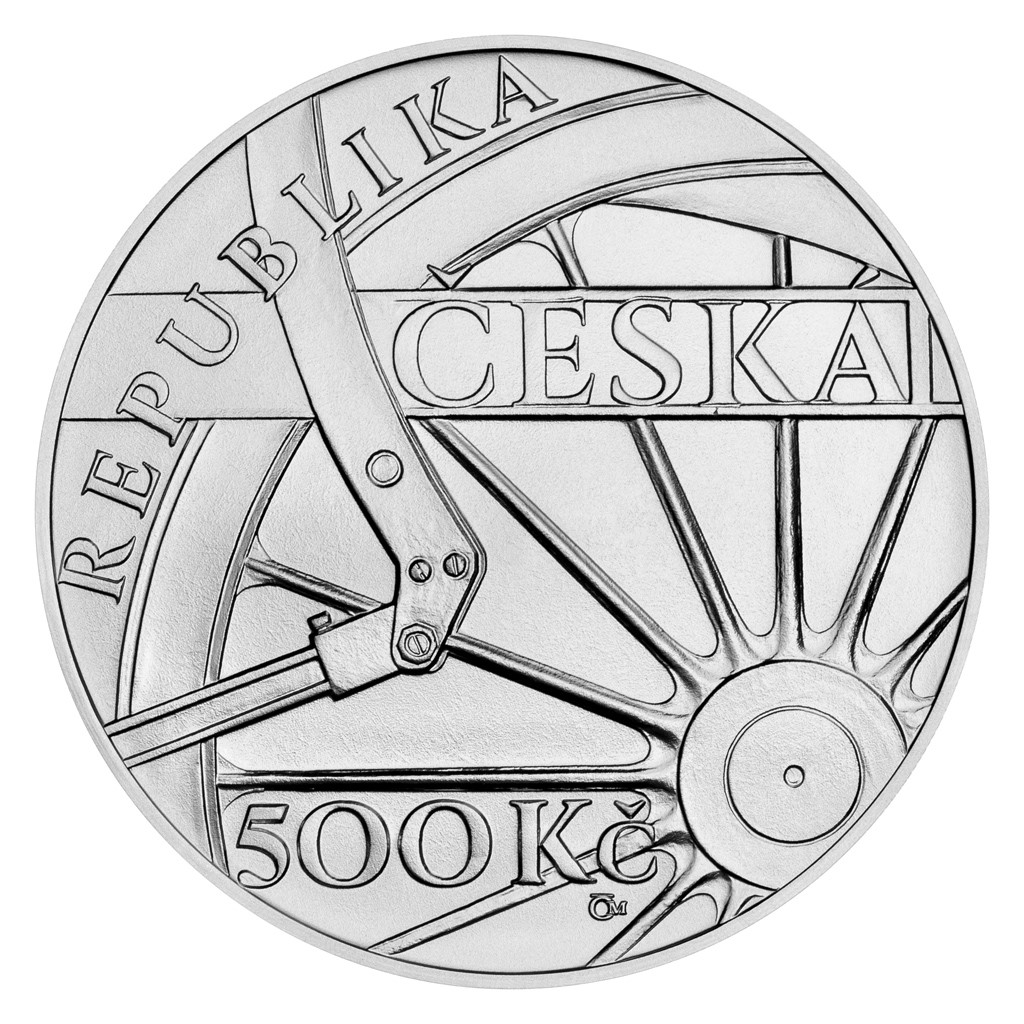 500 Koruna koda 498 Albatros Steam Locomotive 2021 Cosmos Of