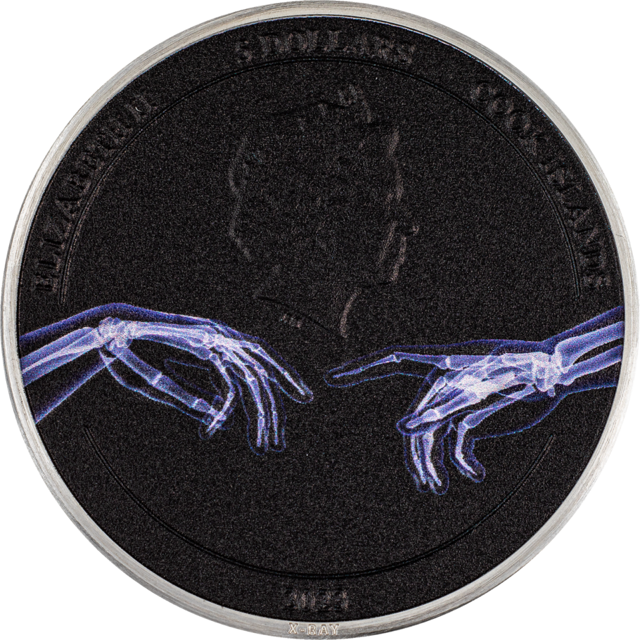 5 Dollars Creation Of Adam 2023 Cosmos Of Collectibles 5 Dollars Creation Of Adam 2023 Cosmos Of Collectibles